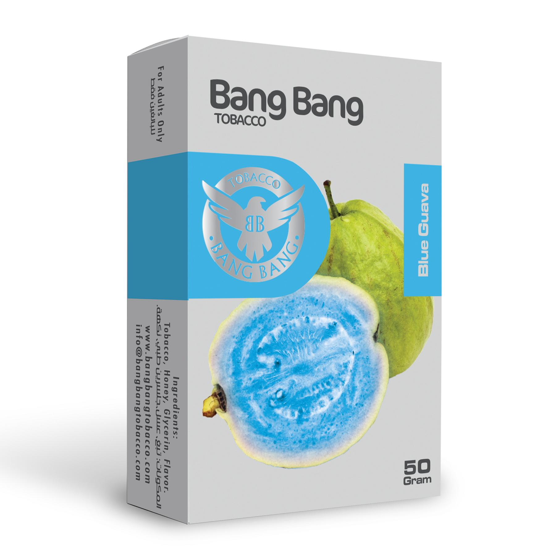 シーシャフレーバー｜Blue Guava 50g – Bang Bang – NEWEMO SHISHA