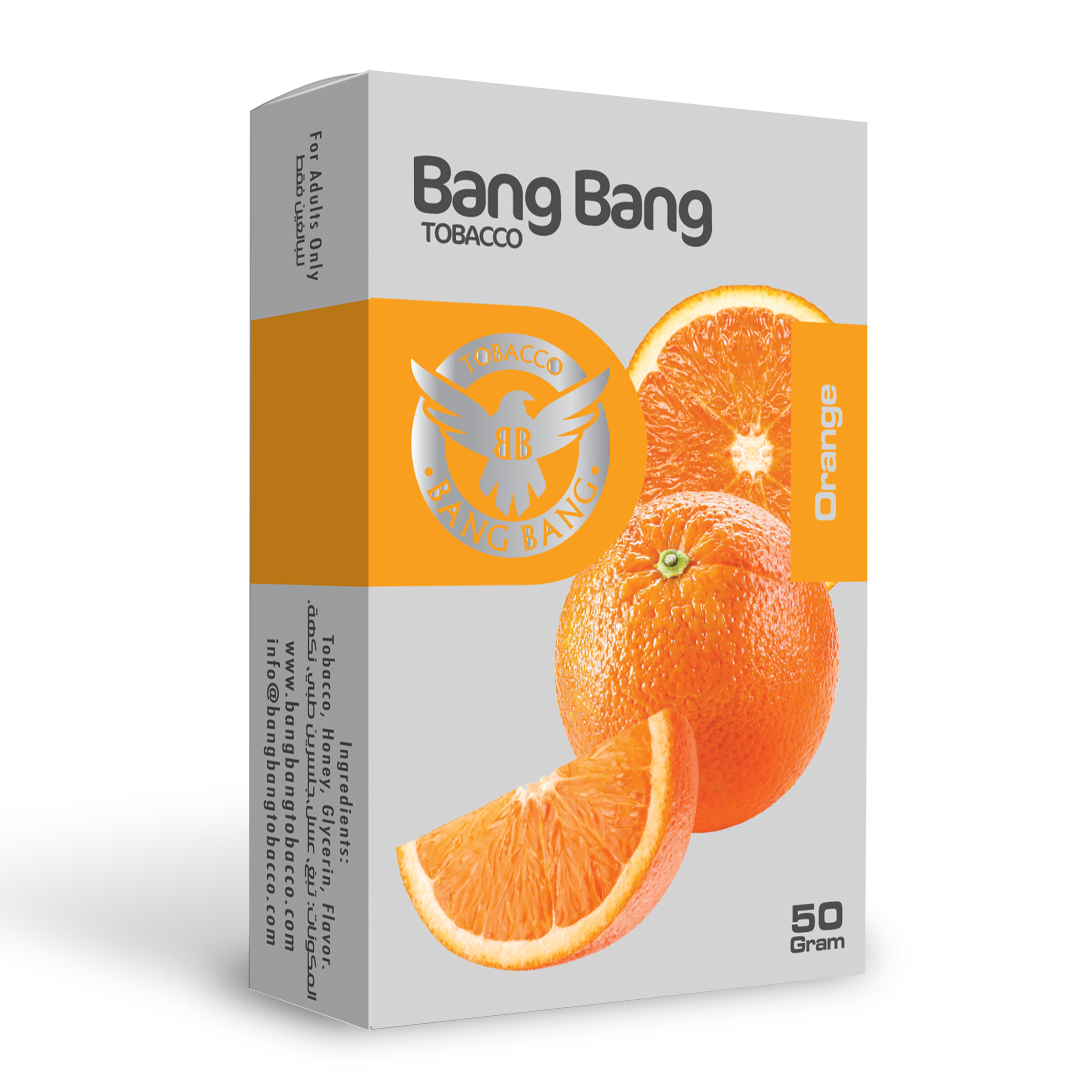 シーシャフレーバー｜Orange 50g – Bang Bang – NEWEMO SHISHA